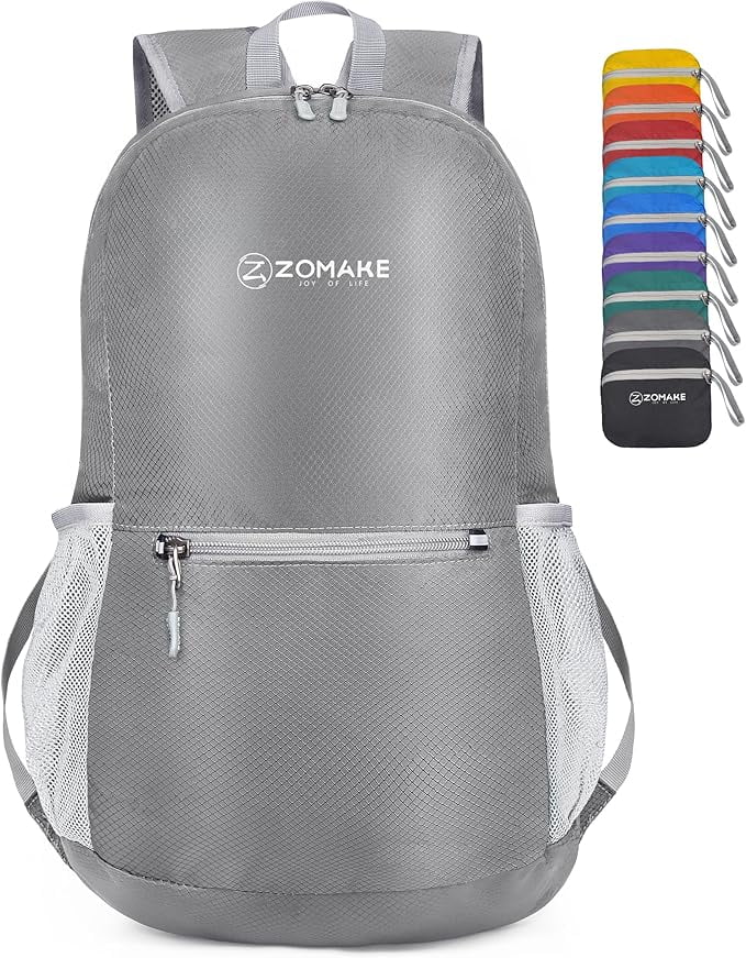 ZOMAKE Ultra Lightweight Hiking Backpack 20L - Packable Small Backpacks ...