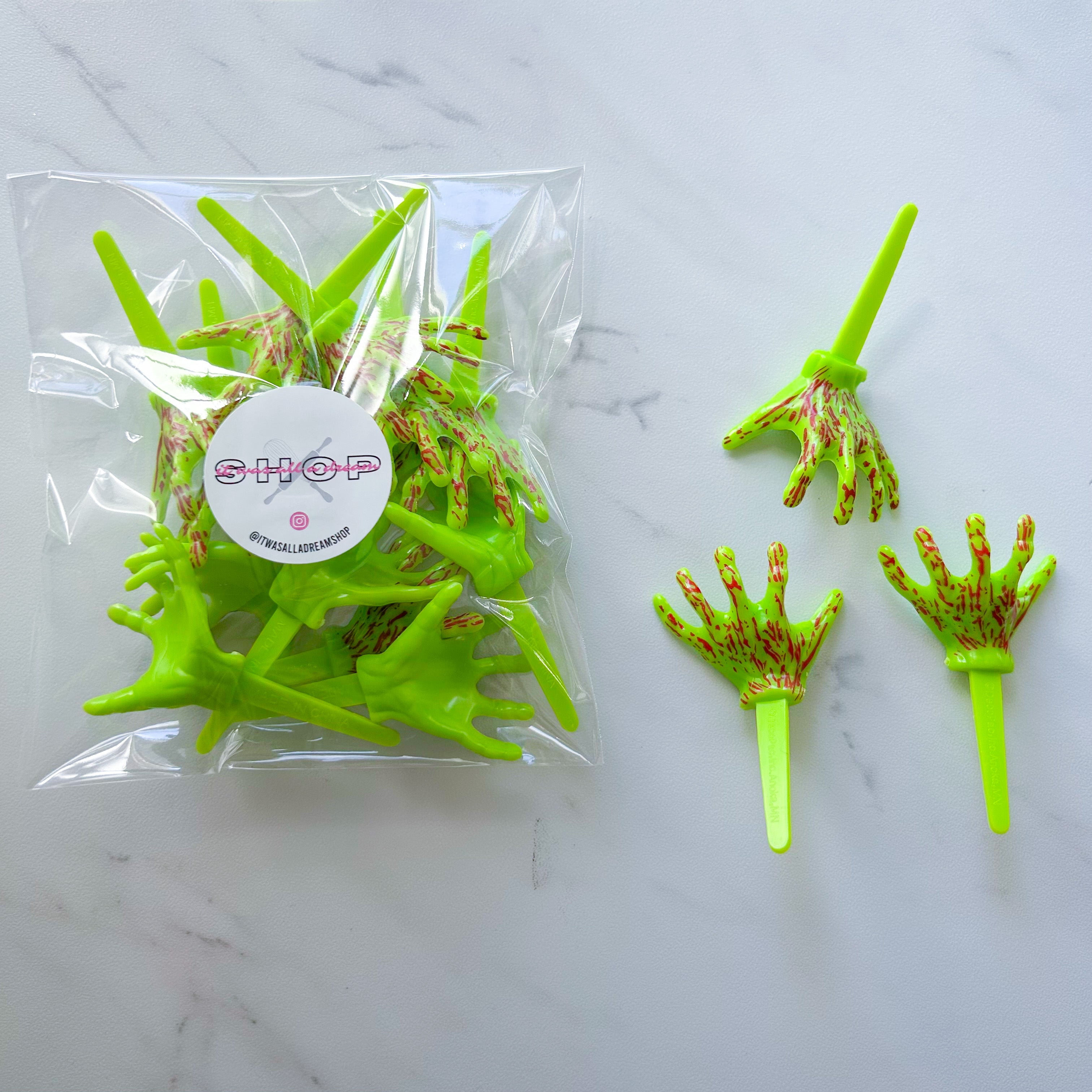 ZOMBIE HAND TOPPERS - Walmart.com
