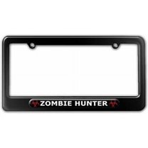 ZOMBIES WERE PEOPLE TOO!, Biohazard License Plate Tag Frame, Multiple ...