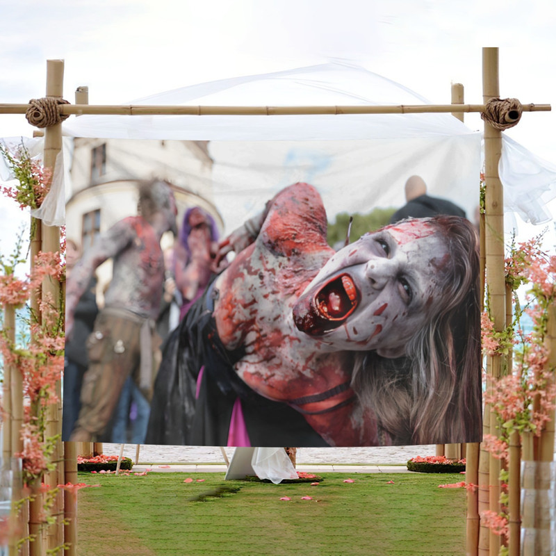 ZOMBIES Tapestry Gift Wall Hanging Backdrop for Room Bedroom Girls Or ...