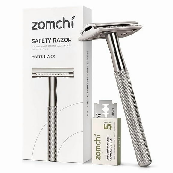 Jeremy's Razors 5-Blade Manual Razor, Precision Trimmer, Lubricating ...