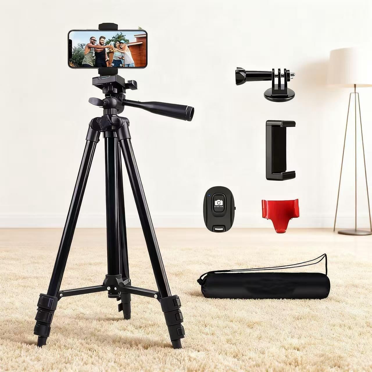 ZOMEI Professional 1.3M Tripod for TikTok/YouTube/Live Streams with ...