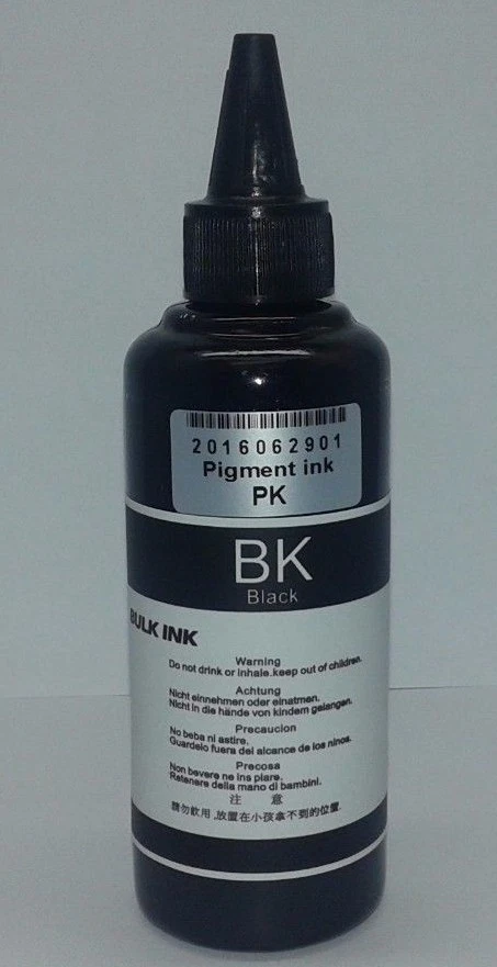 ZONE- 100Ml Pigment Black Bulk Refill Ink For Epson Compatible R3000 ...