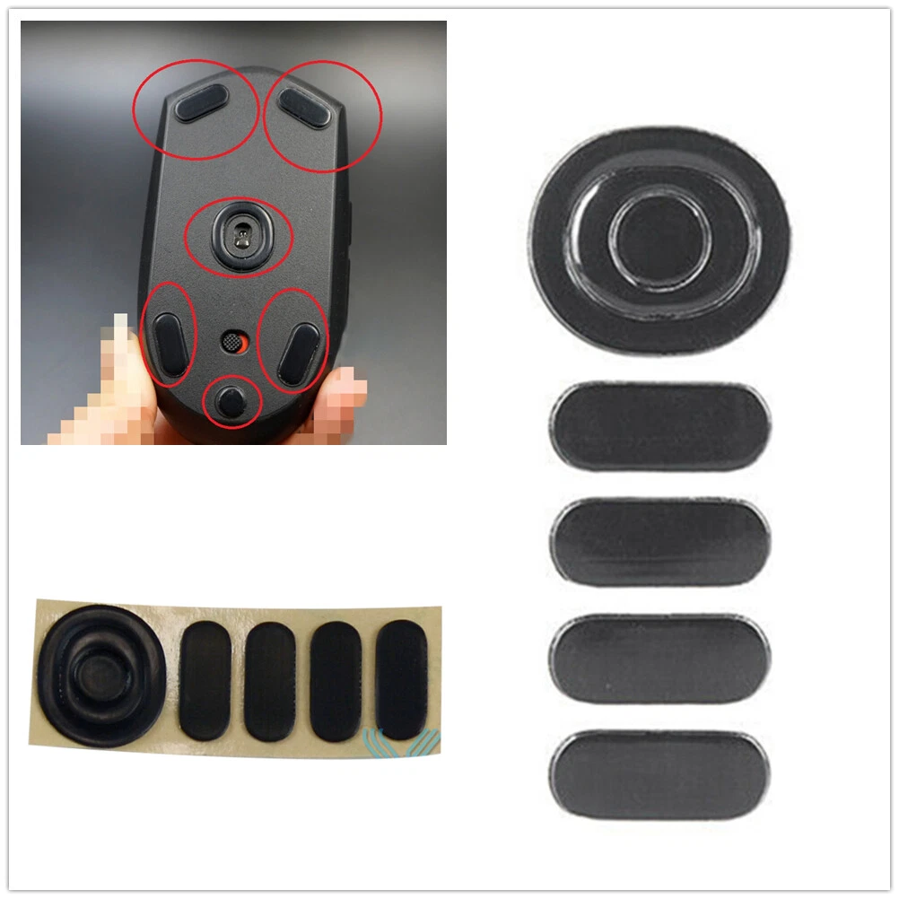 ZONE- 2 Sets Feet Mouse Feet Skate For Logitech G304 G305 Mouse Glide ...
