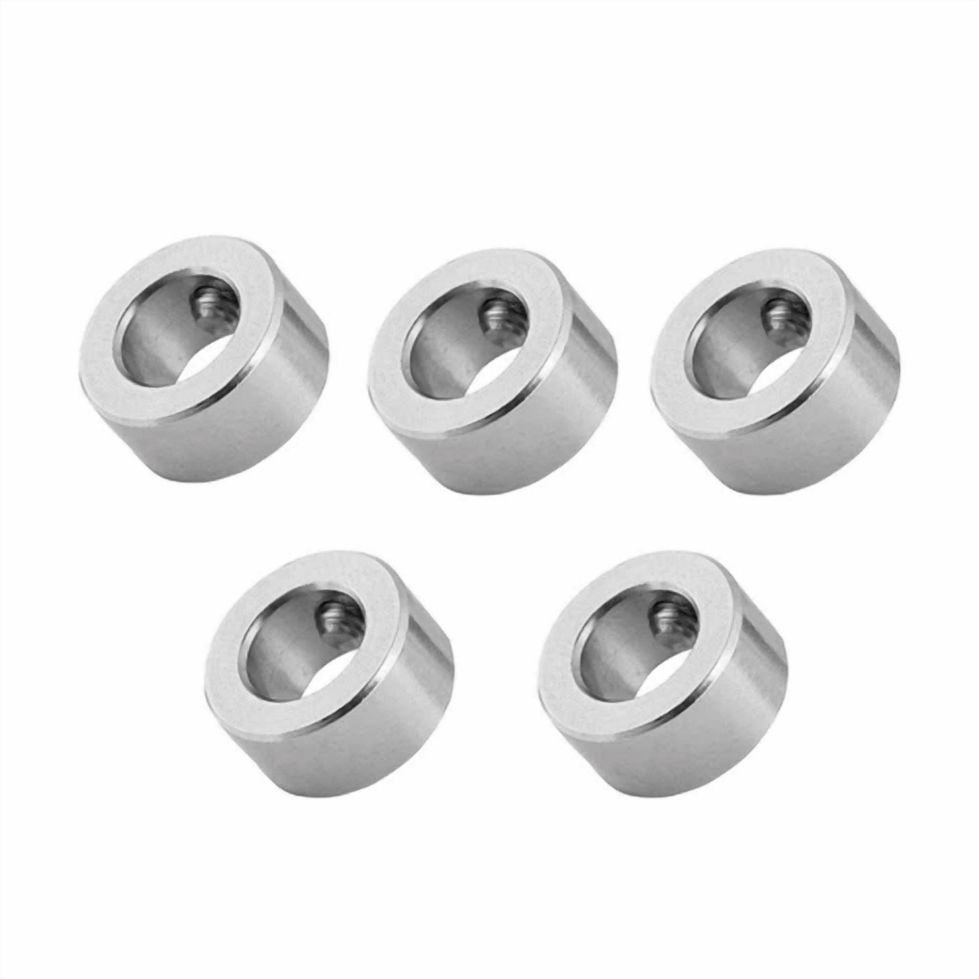 ZONE- 5 Pcs 8Mm Shaft Lock Collar T8 Screw Lock Ring Stainless Steel ...