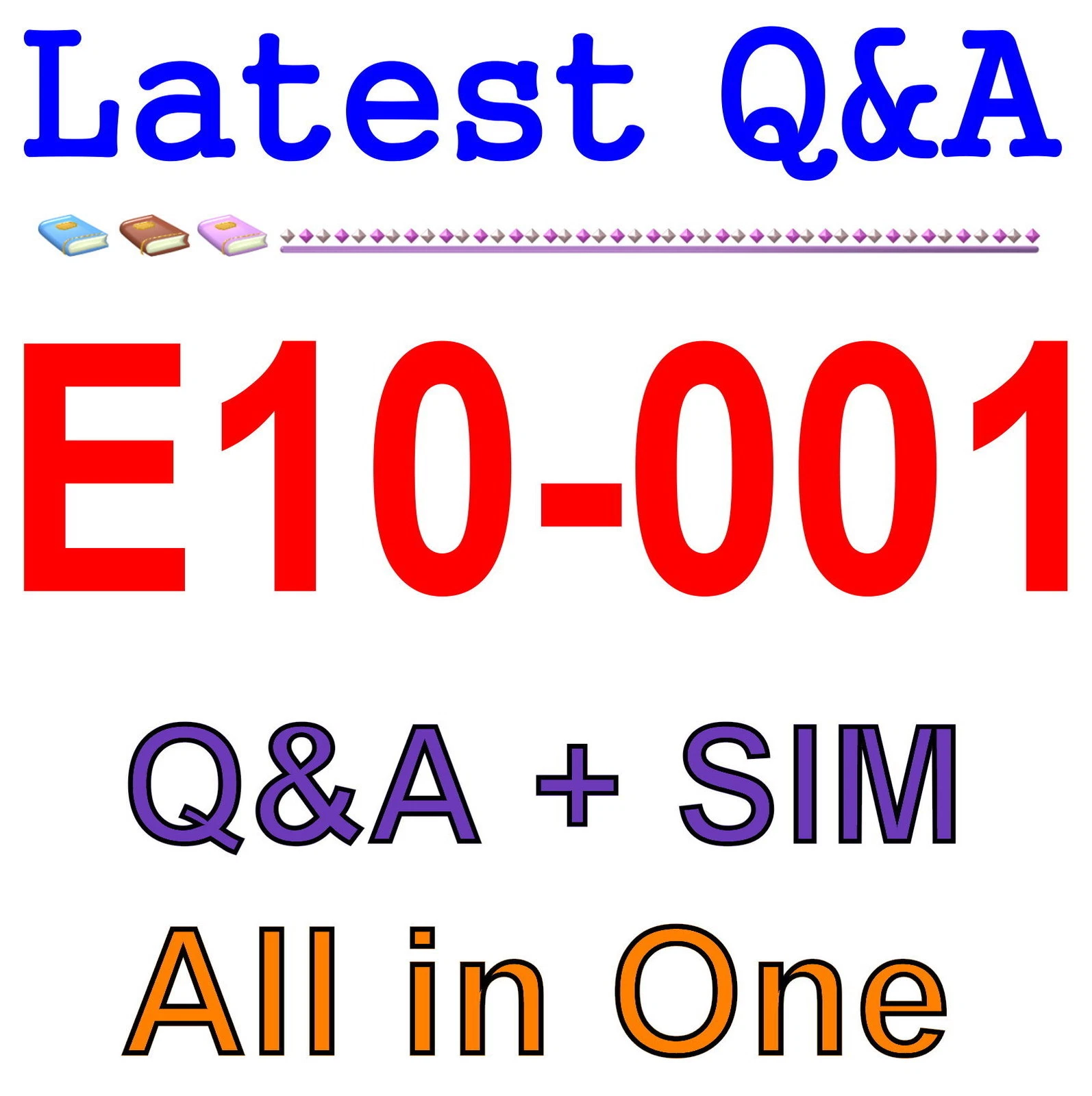 ZONE- Best Exam Practice Material For Emc E10-001 Q&A+Sim - Walmart.com