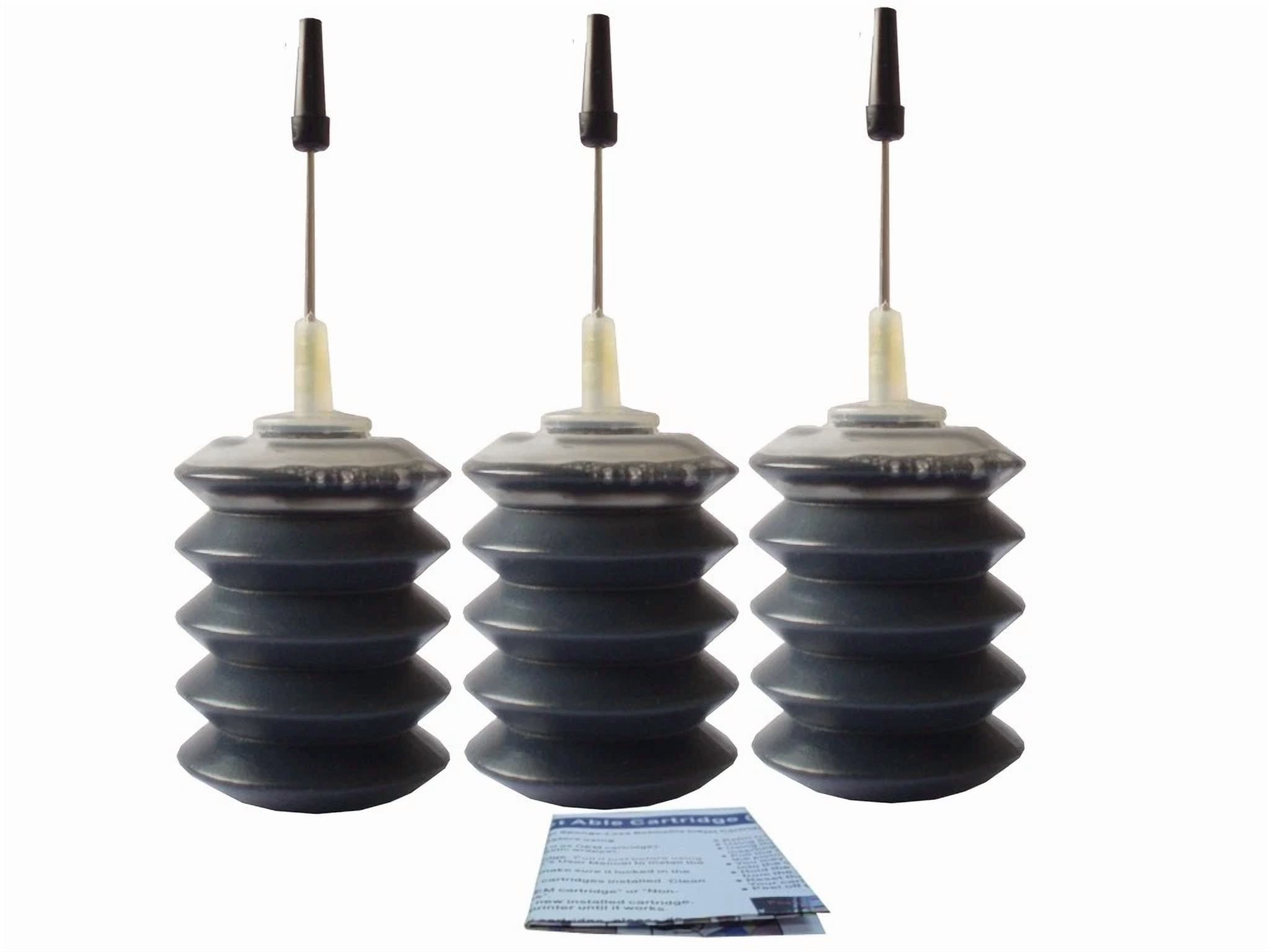 ZONE- Black Refill Ink For Hp 27 Officejet 4110 4215 90Ml - Walmart.com