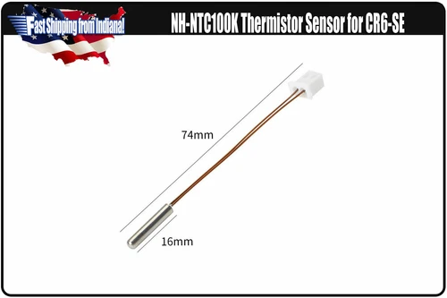 ZONE- Ht-Nct100K For Cr6 Se Hotend Thermistor Temperature Sensor Temp ...