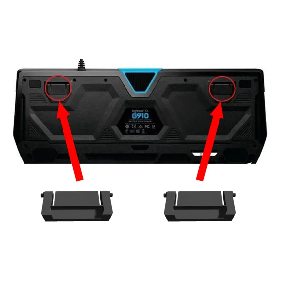 ZONE- Logitech G910 + Orion Spectrum Or Spark Keyboard Replacement Foot ...