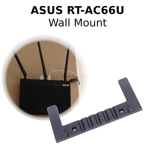 ZONE- Low Profile Wall & Ceiling Mount For Asus Rt-Ac66U Wifi Router ...