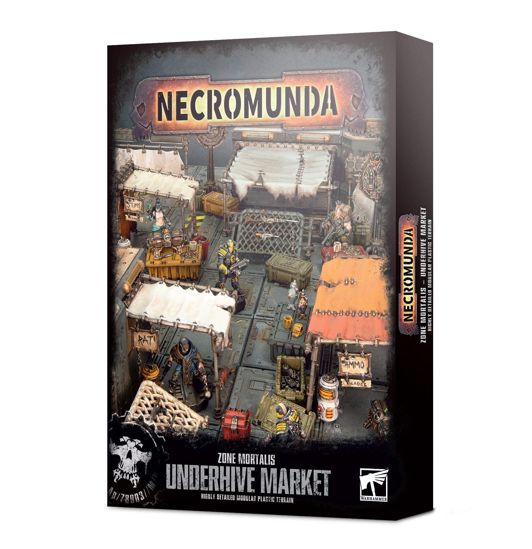 ZONE MORTALIS: UNDERHIVE MARKET Games Workshop Necromunda - Walmart.com