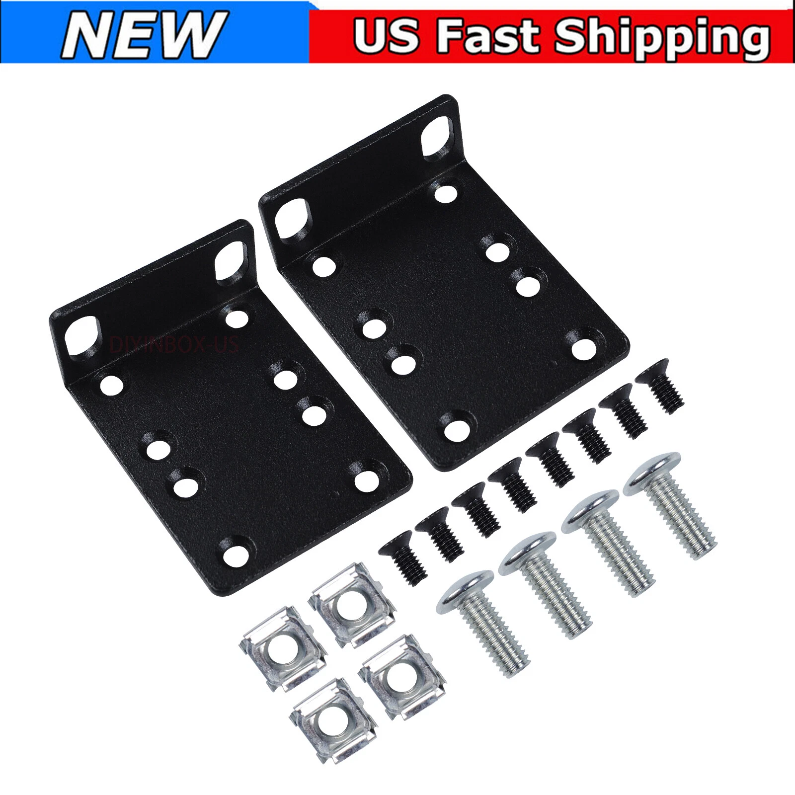 ZONE- New Cisco Rack Mount Bracket Kit Hard Ears For Sf500 Sg500 Sg500X ...