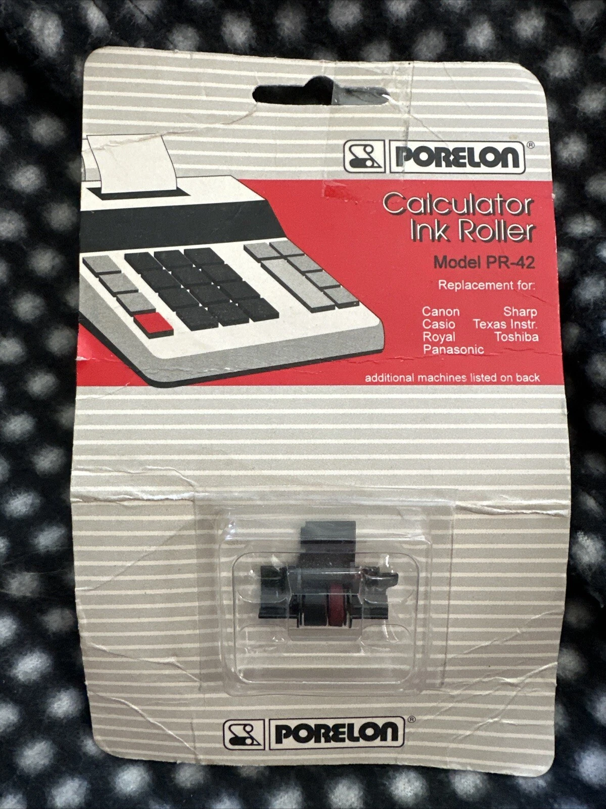 ZONE- New Old Stock Porelon Calculator Ink Roller Pr-40 Casio Royal ...