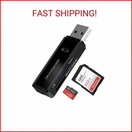 ZONE- Usb 3.0 Sd Card Reader For Pc, Laptop, Mac, Windows, Linux, Chrome, Sdxc, Sdhc, - Walmart.com
