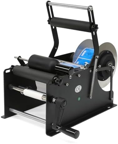 ZONEPACK Upgraded Manual Labeling Machine Label Applicator Bottle ...