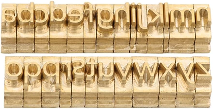 ZONESUN Flexible Alphabet Number Symbol Character Stamp Mold Copper ...