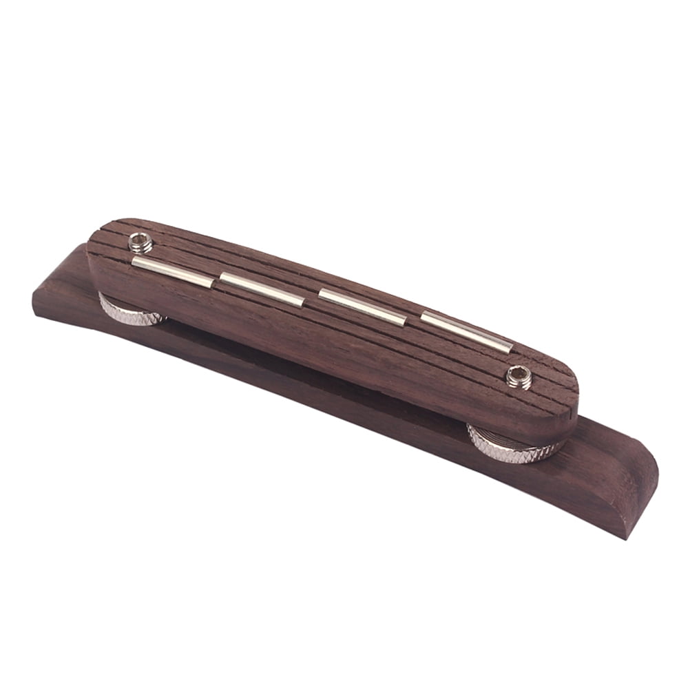 Zonhebin Acoustic Guitar Bridge Rosewood Jazz Bass Mandolin Replacement ...