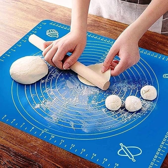 ZONVER Silicone Baking Mat Roti mat Silicone Chapati Atta Kneading Mat ...