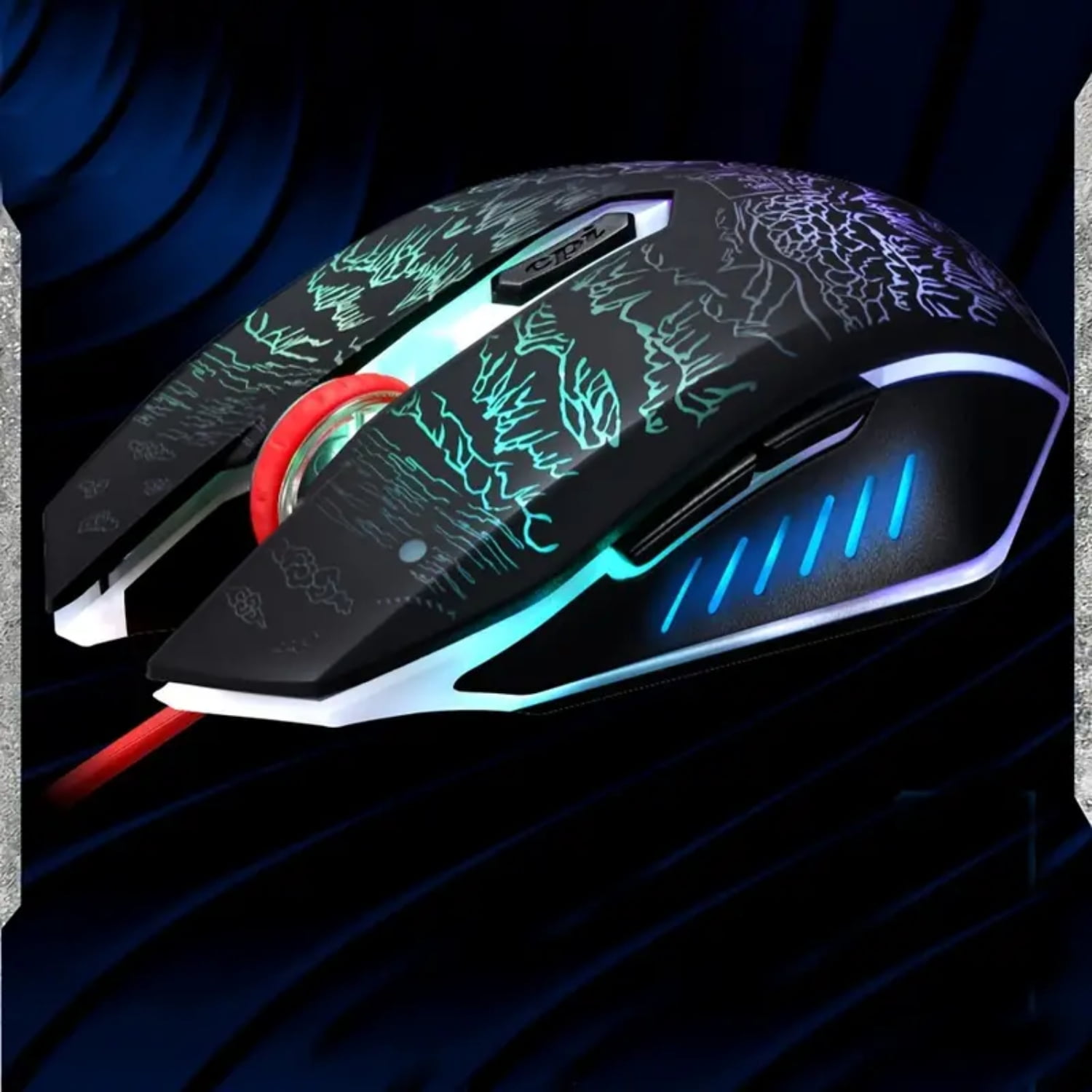 ZONXNJY Luminous Backlit Wired Gaming Mouse - Ideal for Computer Game ...