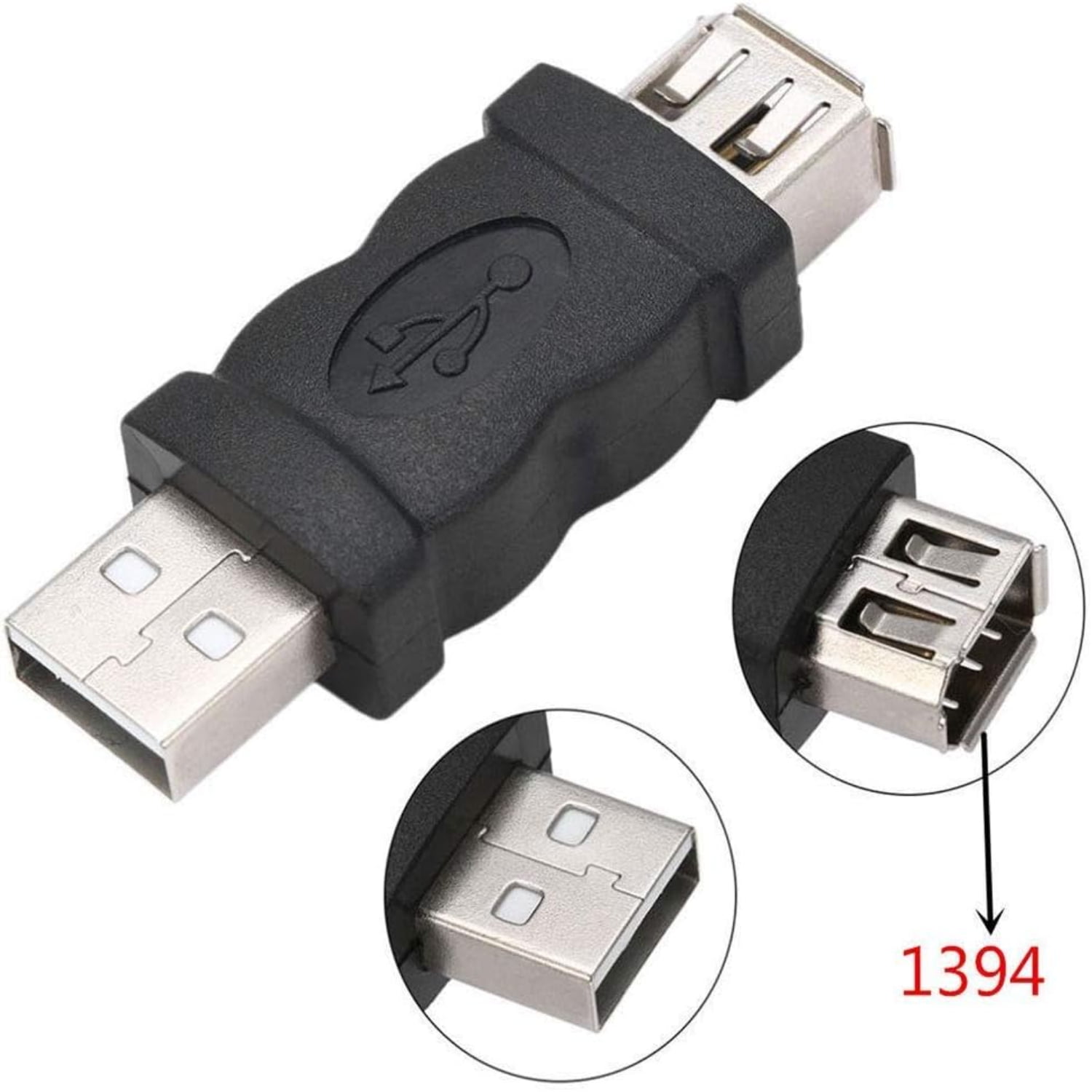 ZONXNJY Reliable Female Firewire IEEE 1394 6 Pin to Male USB Convertor ...