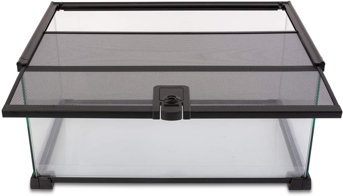 10 Gallon Reptile Tank Glass Natural Cages Terrarium 20" x 12" x 10 ...