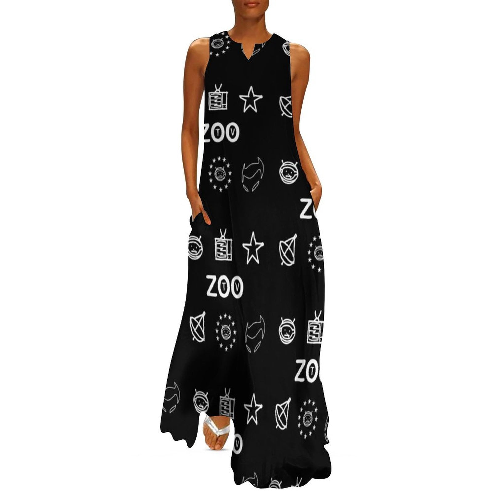 ZOO Symbols Long Dress elegant and pretty women's dresses luxury ...