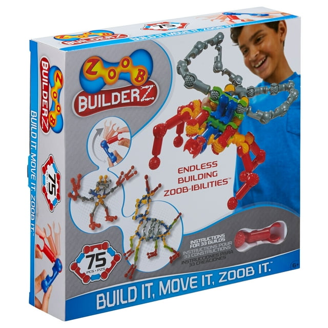 ZOOB CONSTRUCTION SET 75 PCS - Walmart.com