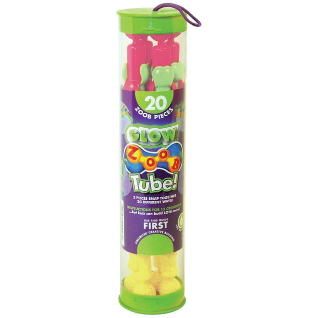 ZOOB Tube! 20/PkgGlow In The Dark - Walmart.com