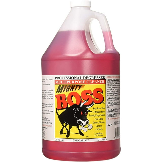 ZOOM CLEANING PROD 21MB4 Gal Mighty Boss Cleaner, 1 gal - Walmart.com