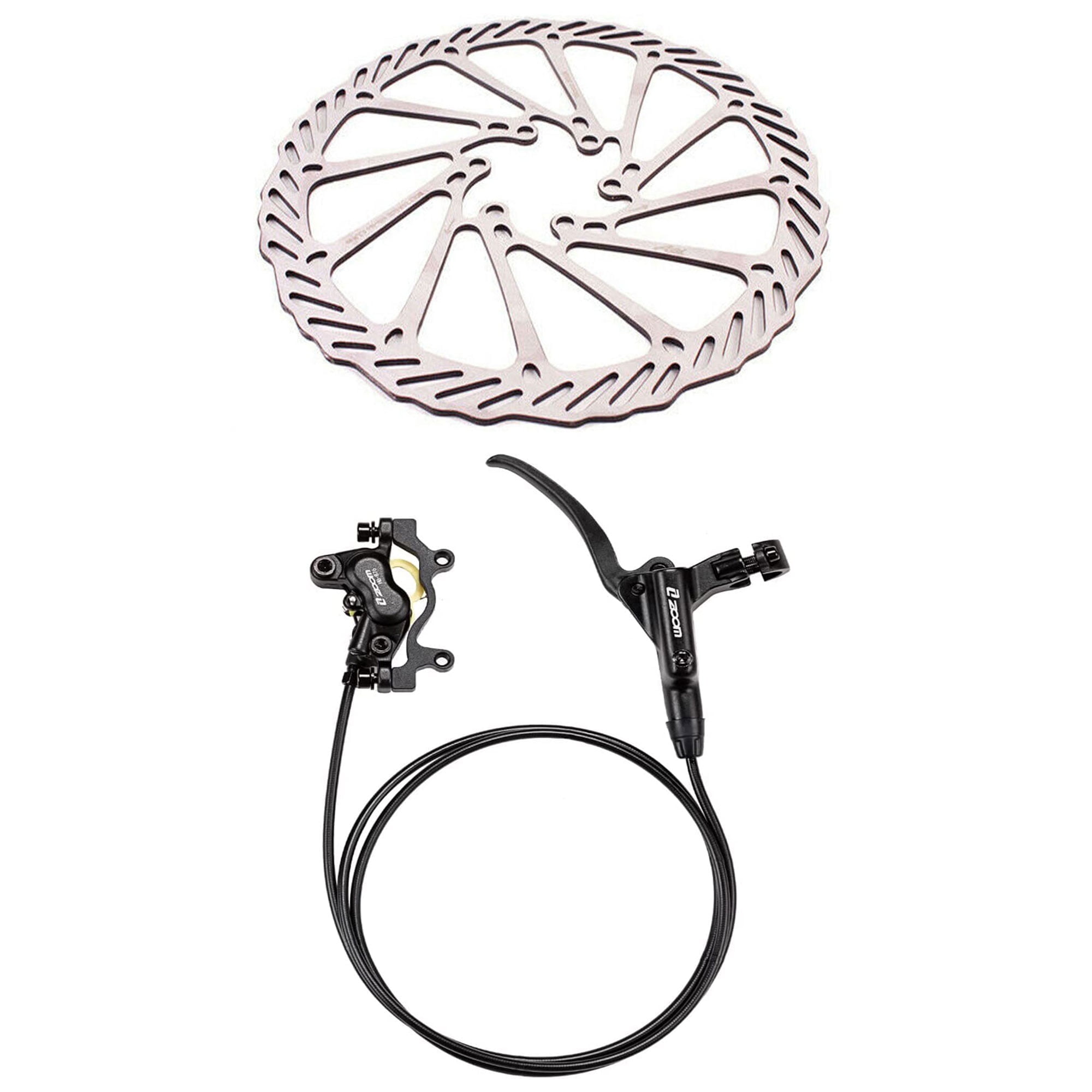 ZOOM Mountain Bicycle 4 Piston Hydraulic Disc Brakes Front Rear with ...