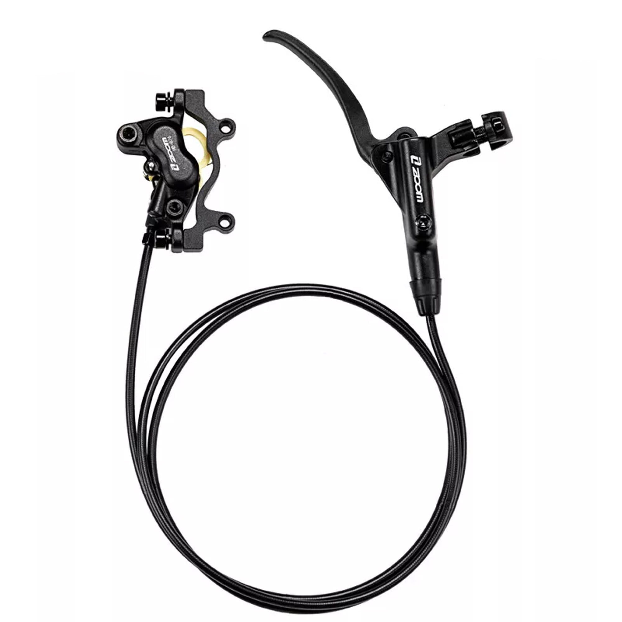 ZOOM Mountain Bike Hydraulic Disc Brakes Set 4-Piston Brakes Adapter ...