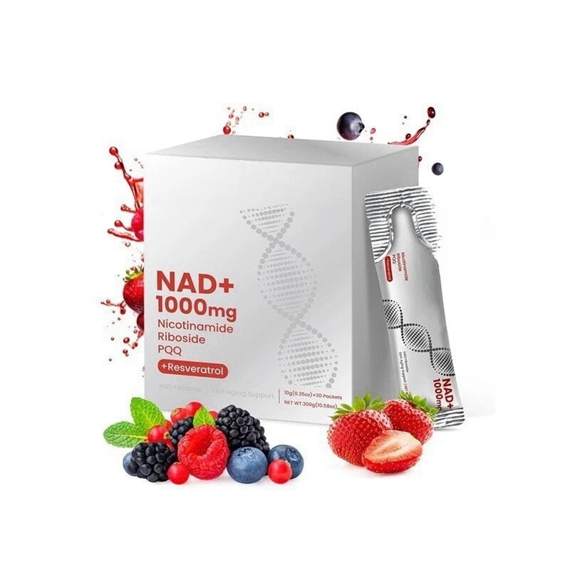 ZOOONE NR1000 NAD+ Berry Flavored Drink Mix For Skin Aging Support ...