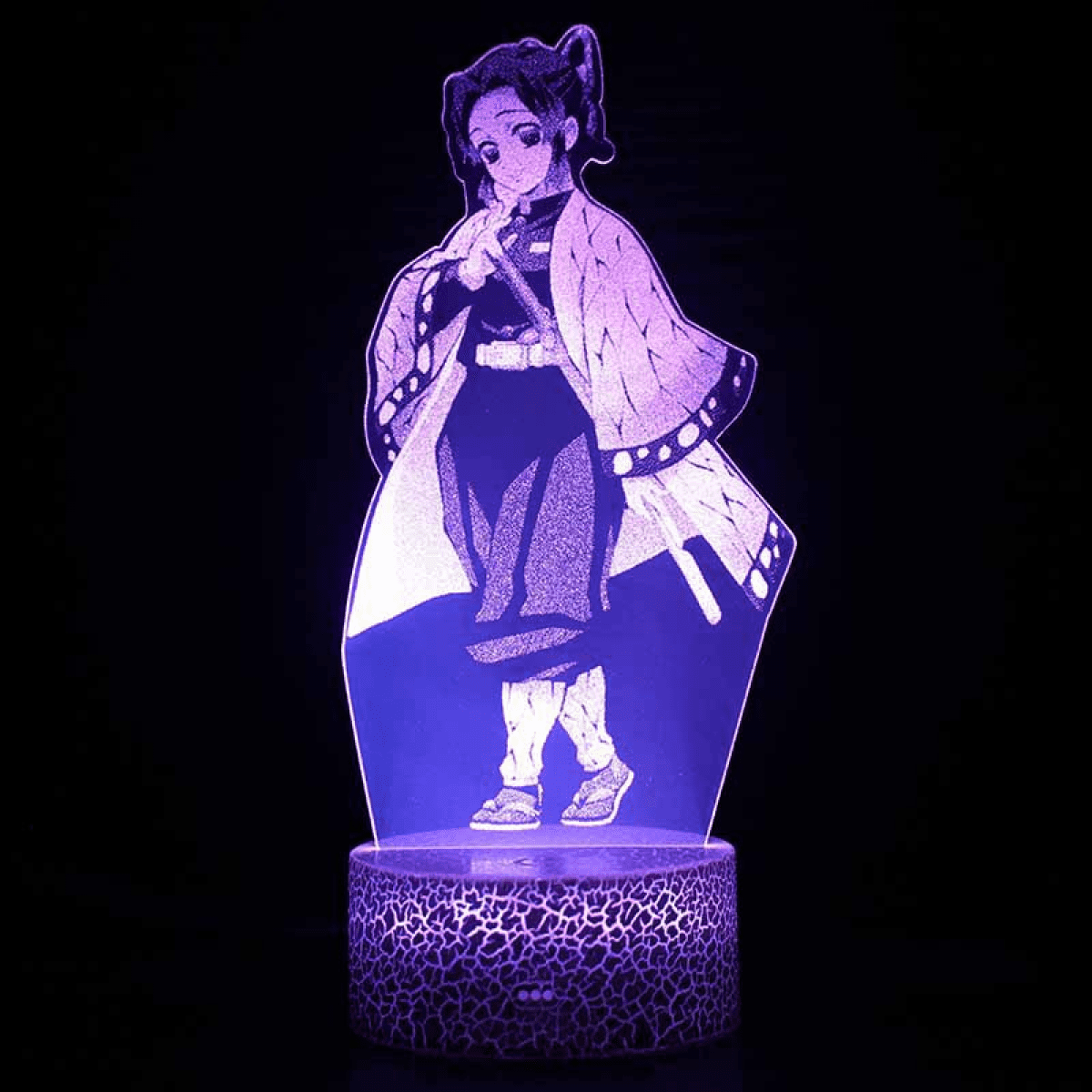 ZOOUSQII Anime & Cartoon Characters 3D Night Light Illusion LED Desk ...