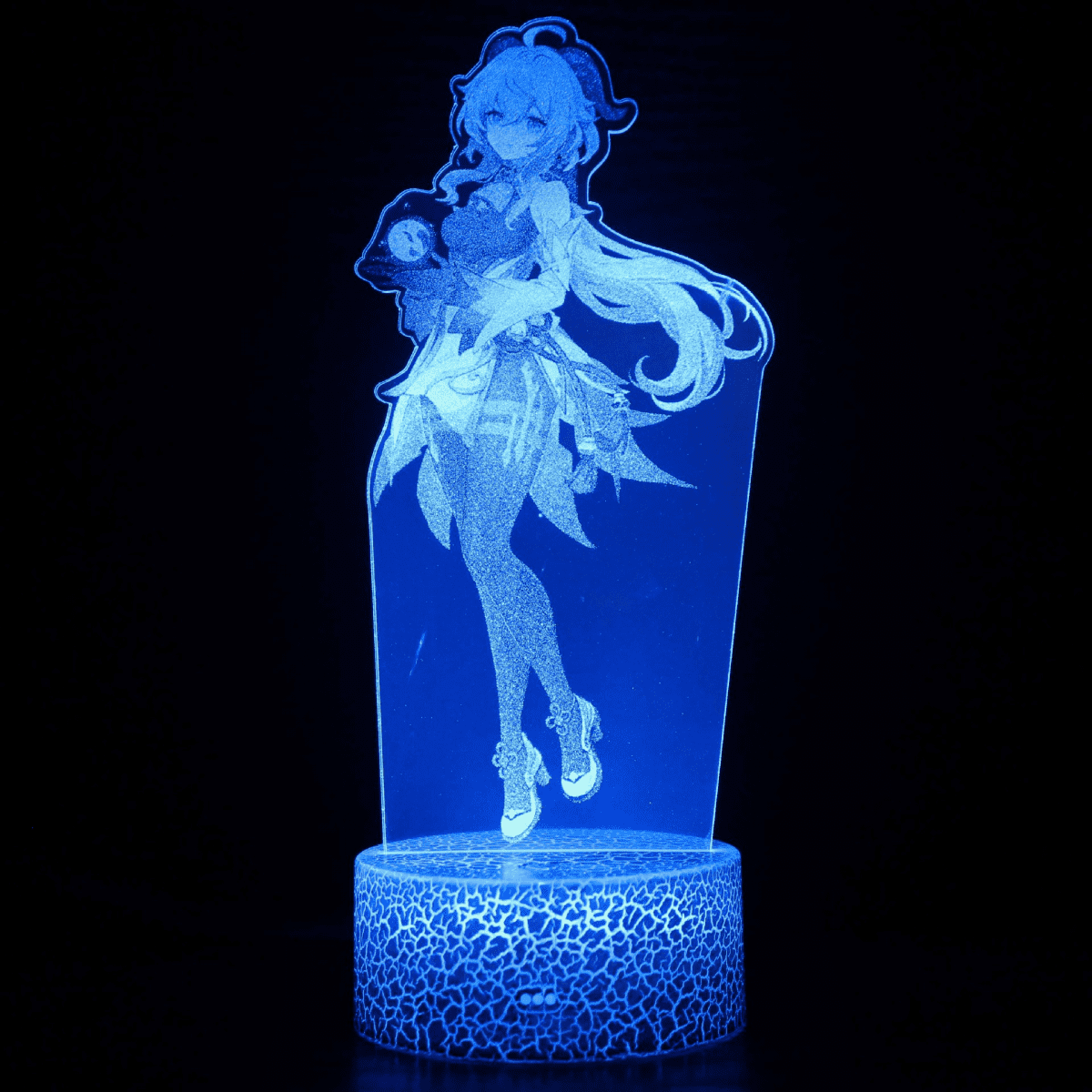 ZOOUSQII Anime & Cartoon Characters 3D Night Light Illusion LED Desk ...