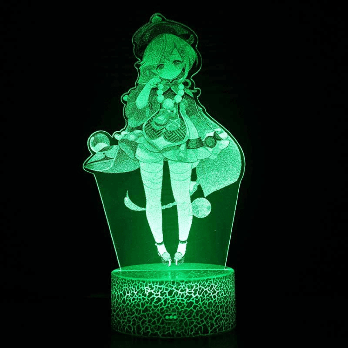 ZOOUSQII Anime & Cartoon Characters 3D Night Light Illusion LED Desk ...