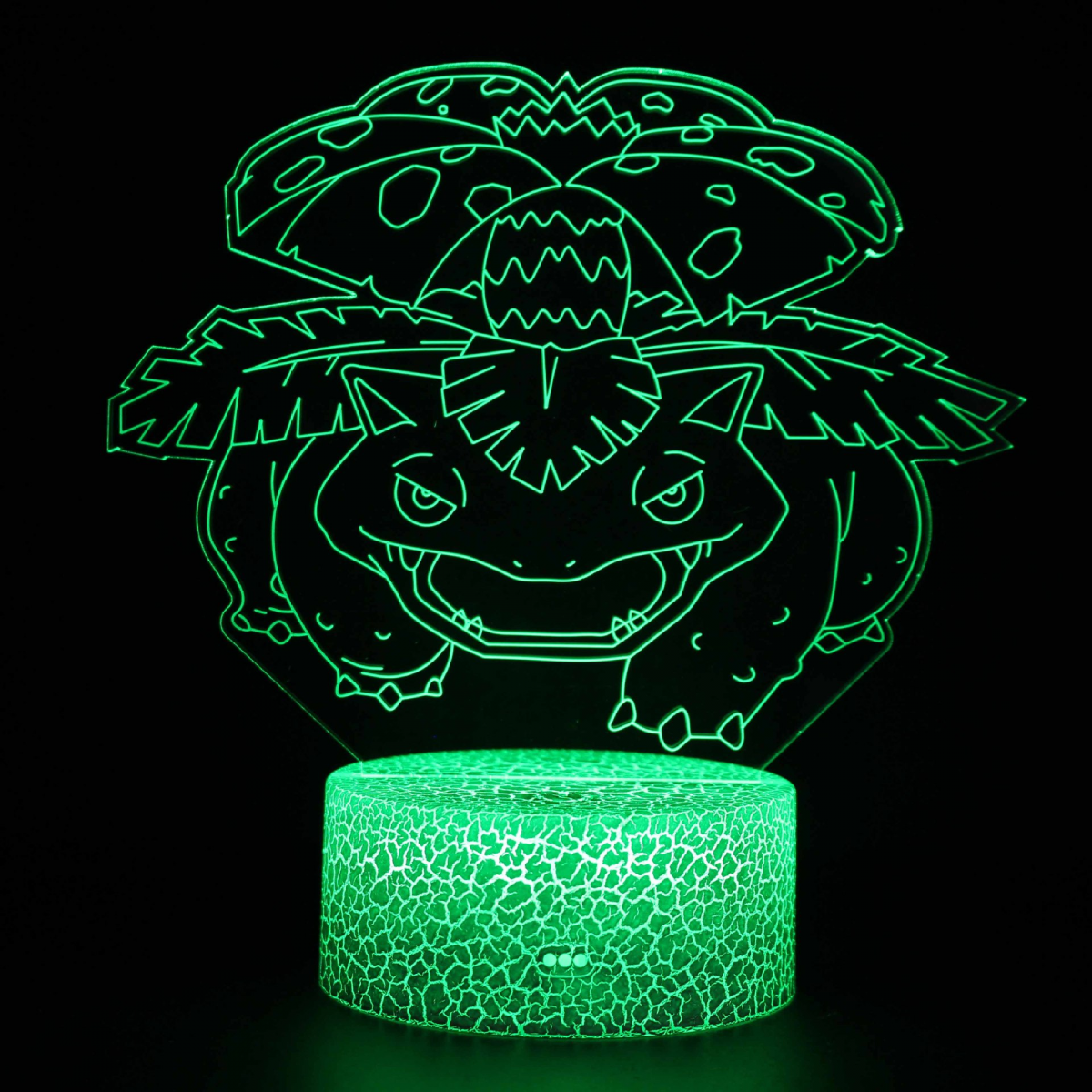 ZOOUSQII Cartoon Anime Pattern 3D Night Light Illusion LED Desk Lamp ...