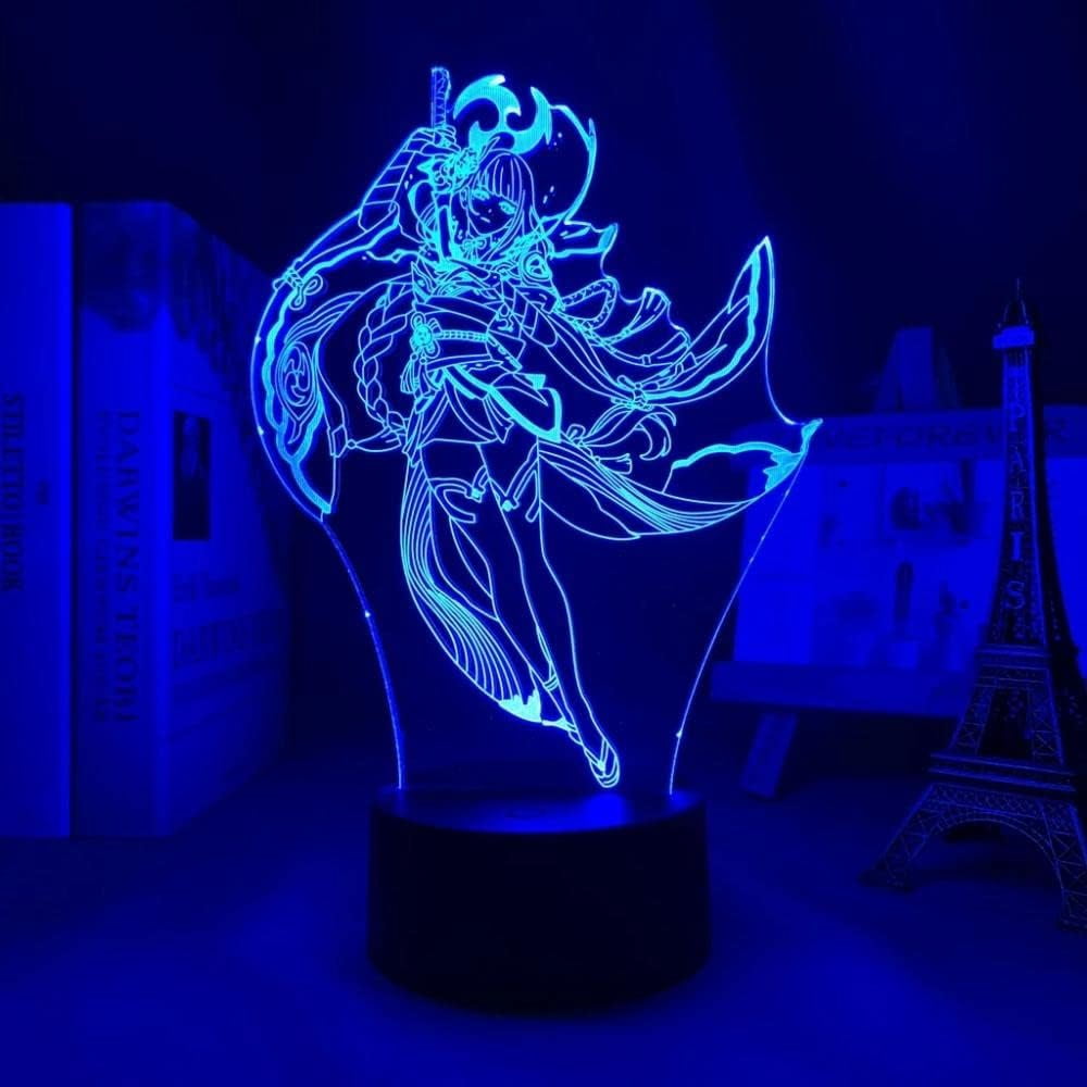 ZOOUSQII Cartoon Anime Pattern 3D Night Light Illusion LED Desk Lamp ...