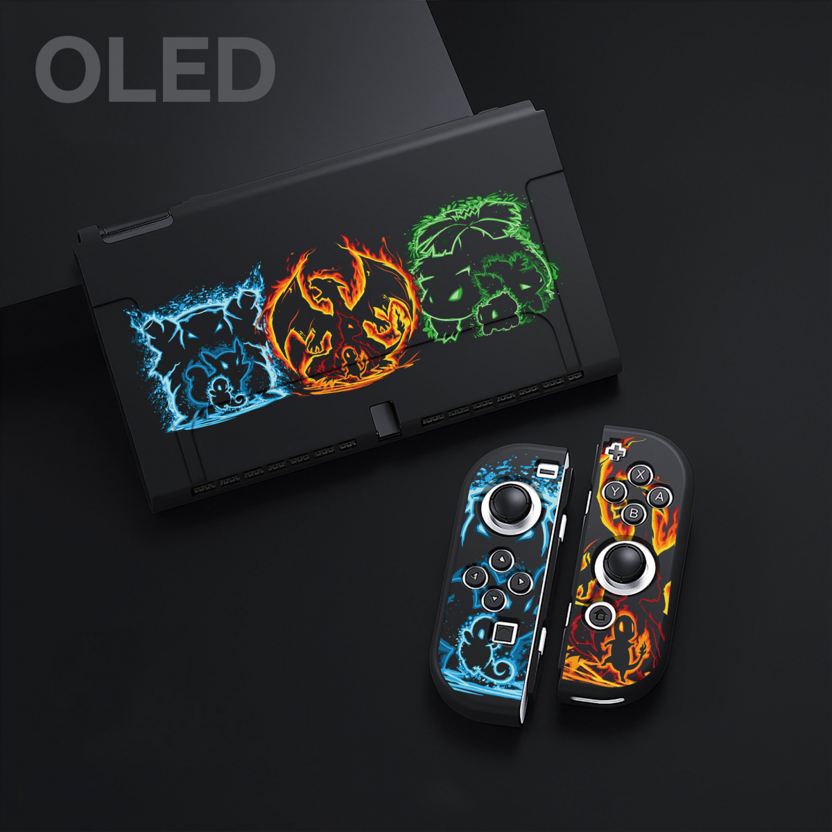ZOOUSQII Cartoon Protective Cover for Nintendo Switch OLED - Colorful ...