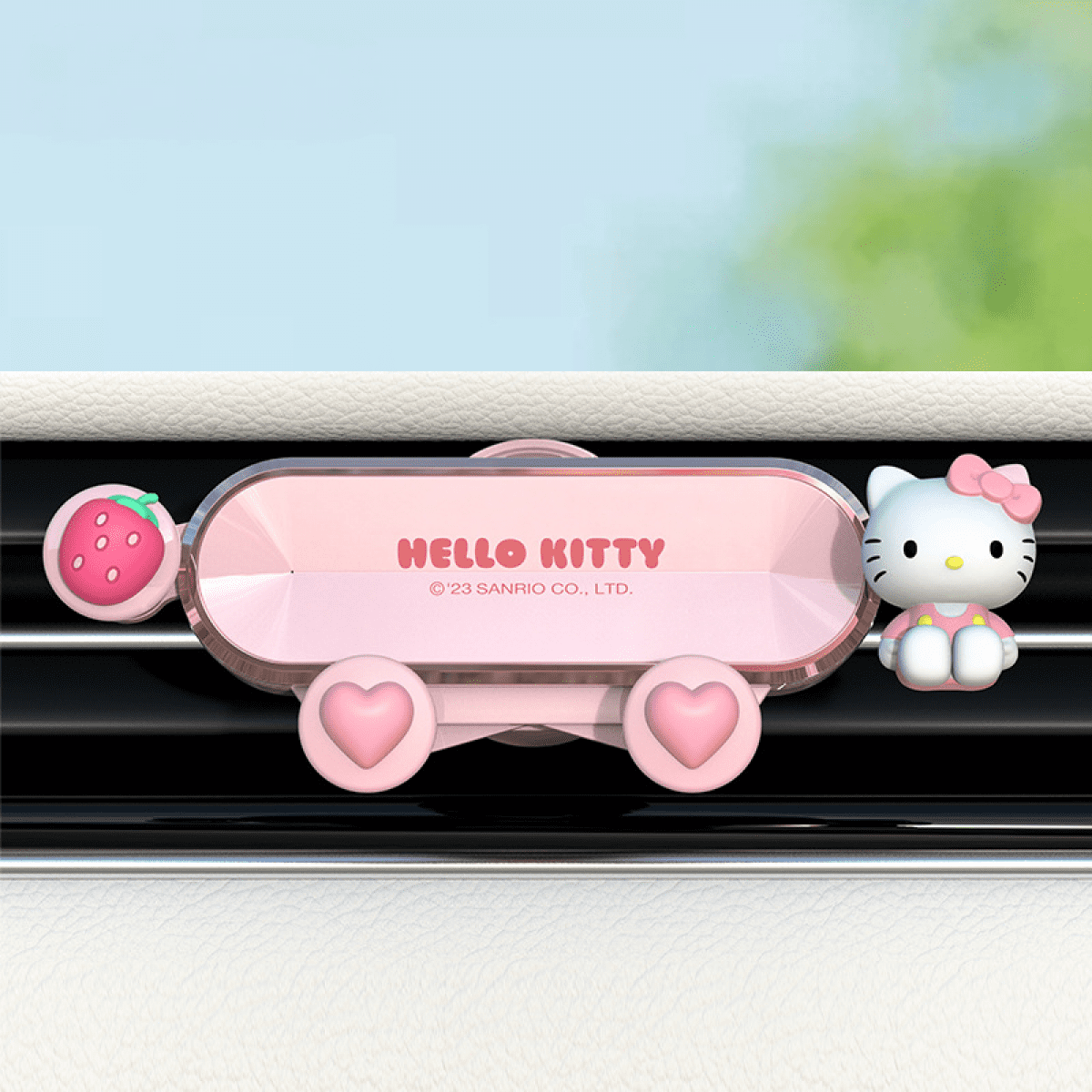 ZOOUSQII Cute Cartoon Hello Kitty Car Air Vent Clip Aromatherapy ...