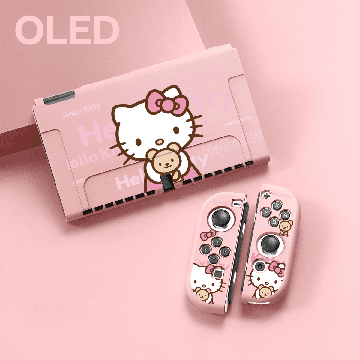 ZOOUSQII Hello Kitty Protective Cover for Nintendo Switch OLED ...