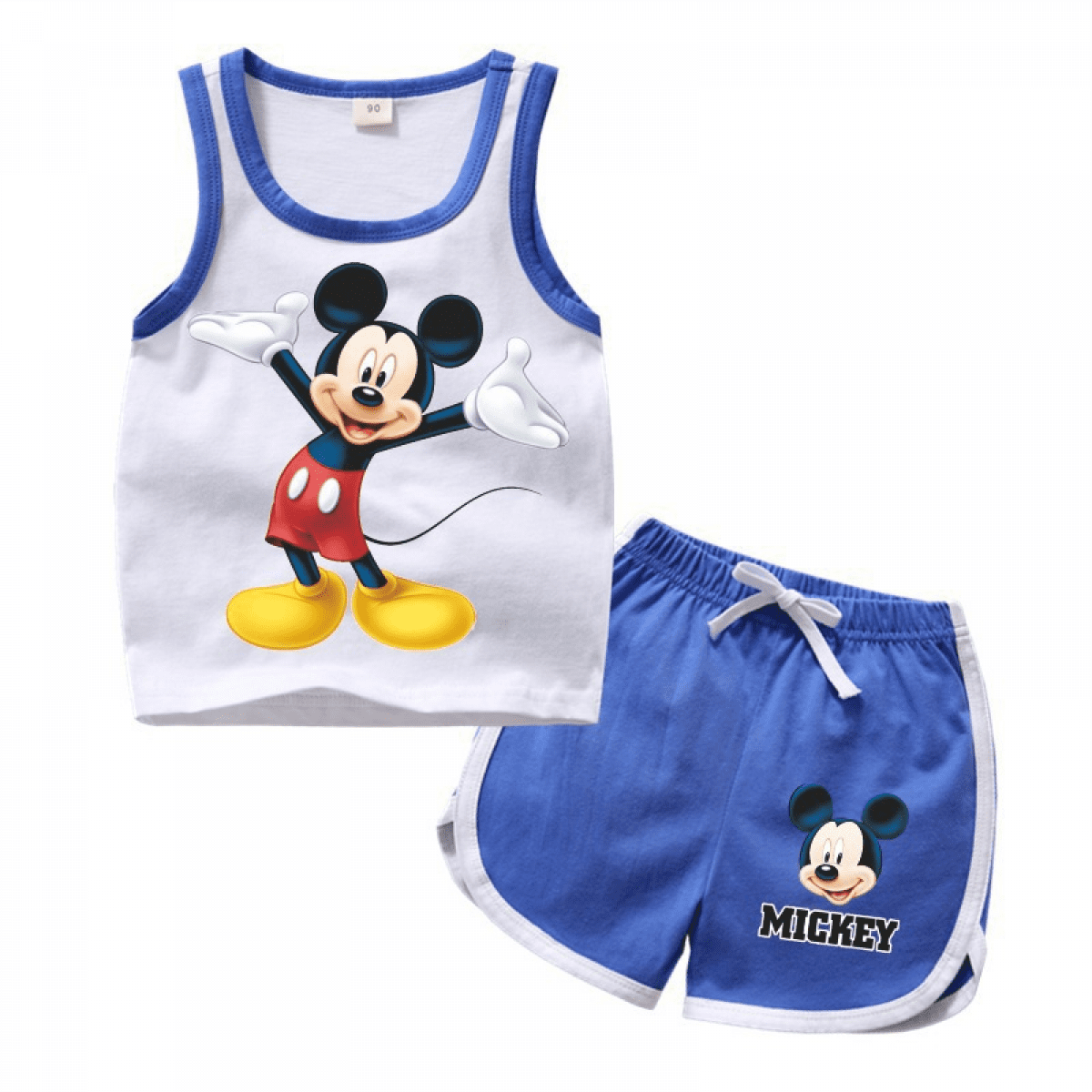ZOOUSQII Pure Cotton Mickey Mouse Cartoon Summer Children's Clothing ...