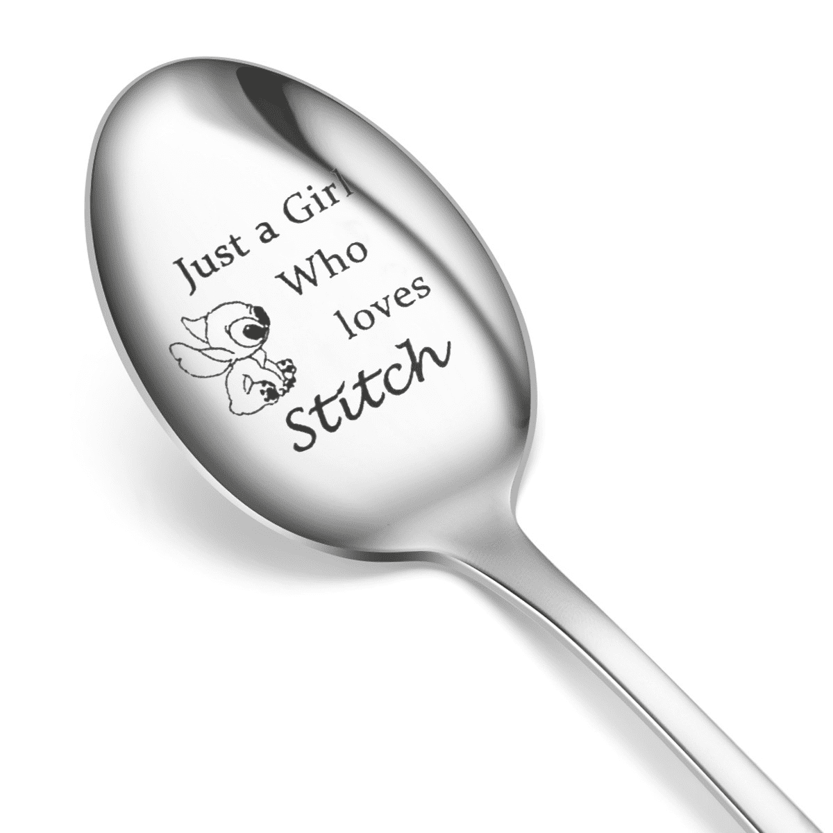 ZOOUSQII Stitch Spoons Kawaii Tableware Cartoon Tablespoon Birthday ...