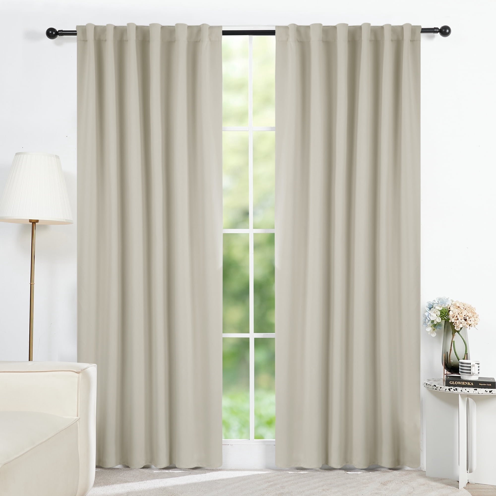 Back Tab Blackout Curtains