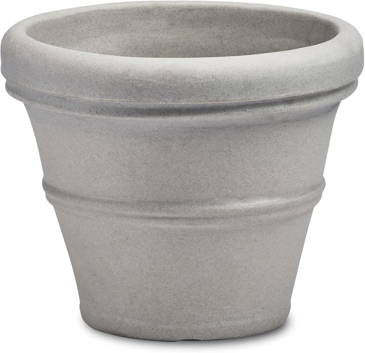 ZOPan Brunello Classic Rolled Rim Planter Pot, Indoor/Outdoor Weather ...