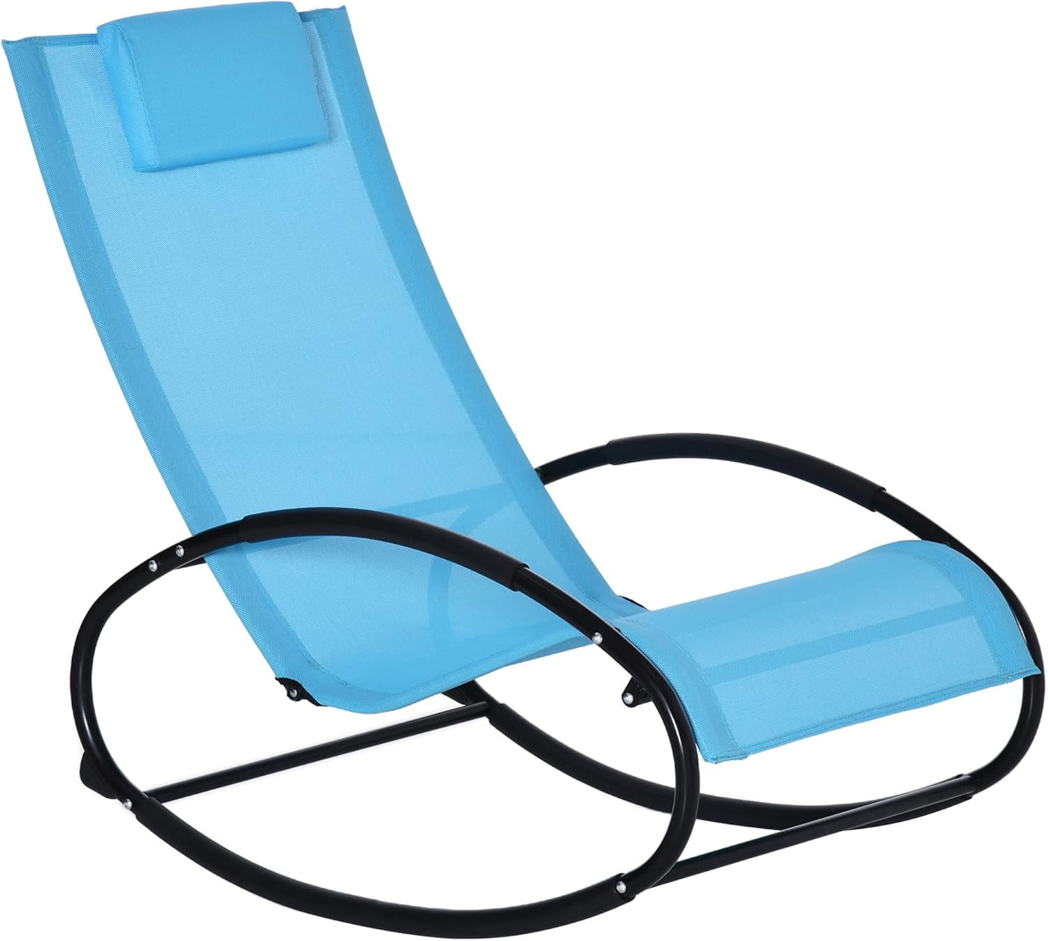 ZOPan Pool Lounger, Outdoor Rocking Lounge Chair for Sunbathing, Pool ...