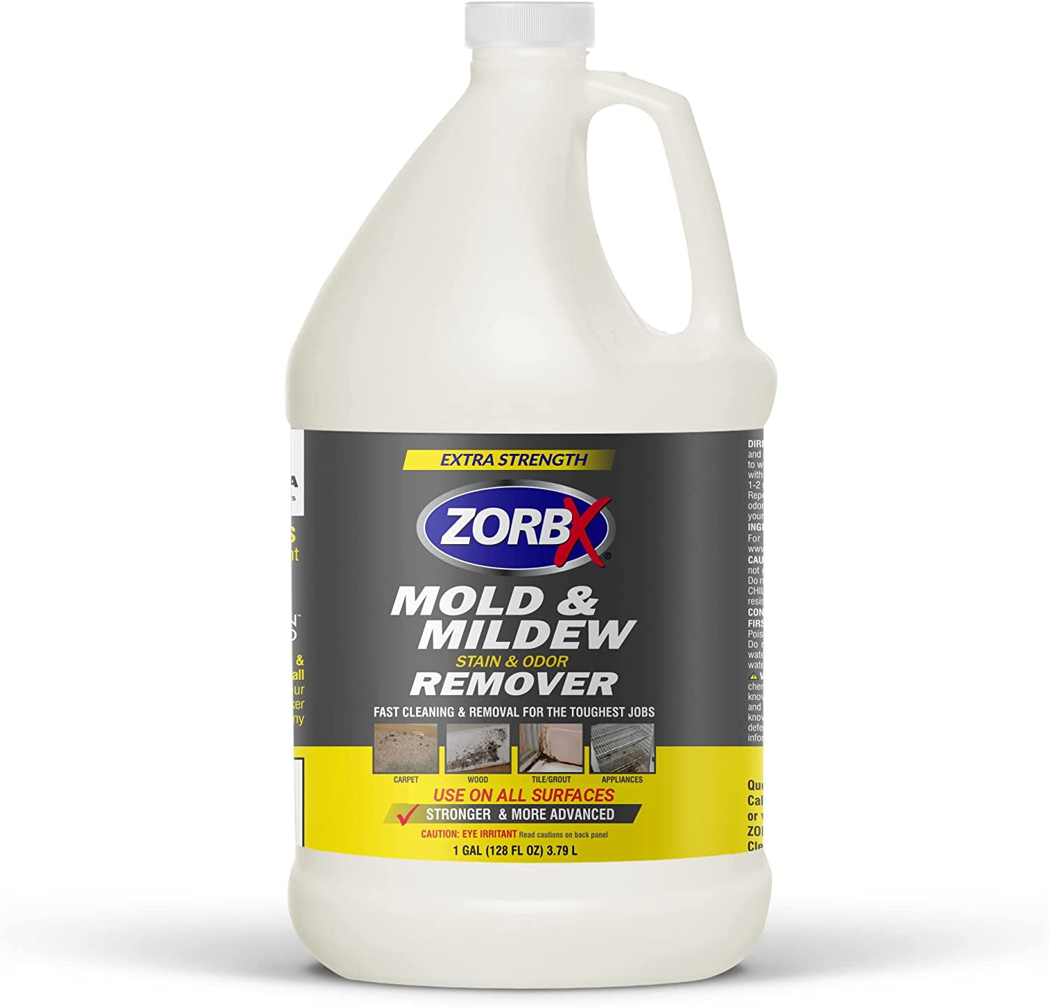 ZORBX Extra Strength M&M Stain & Odor Remover and Cleaner - All Purpose ...