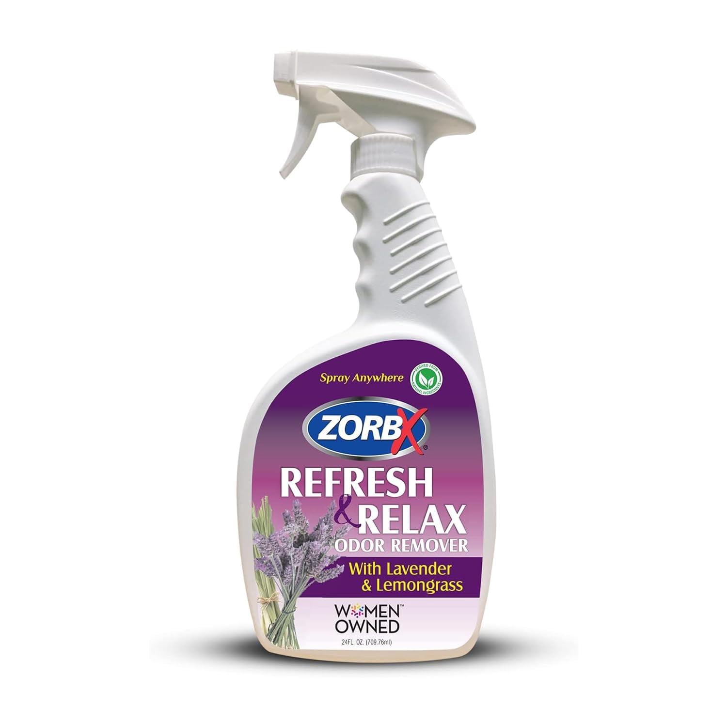 ZORBX Odor Remover Air Freshener with Lavender & Lemongrass 24 oz ...