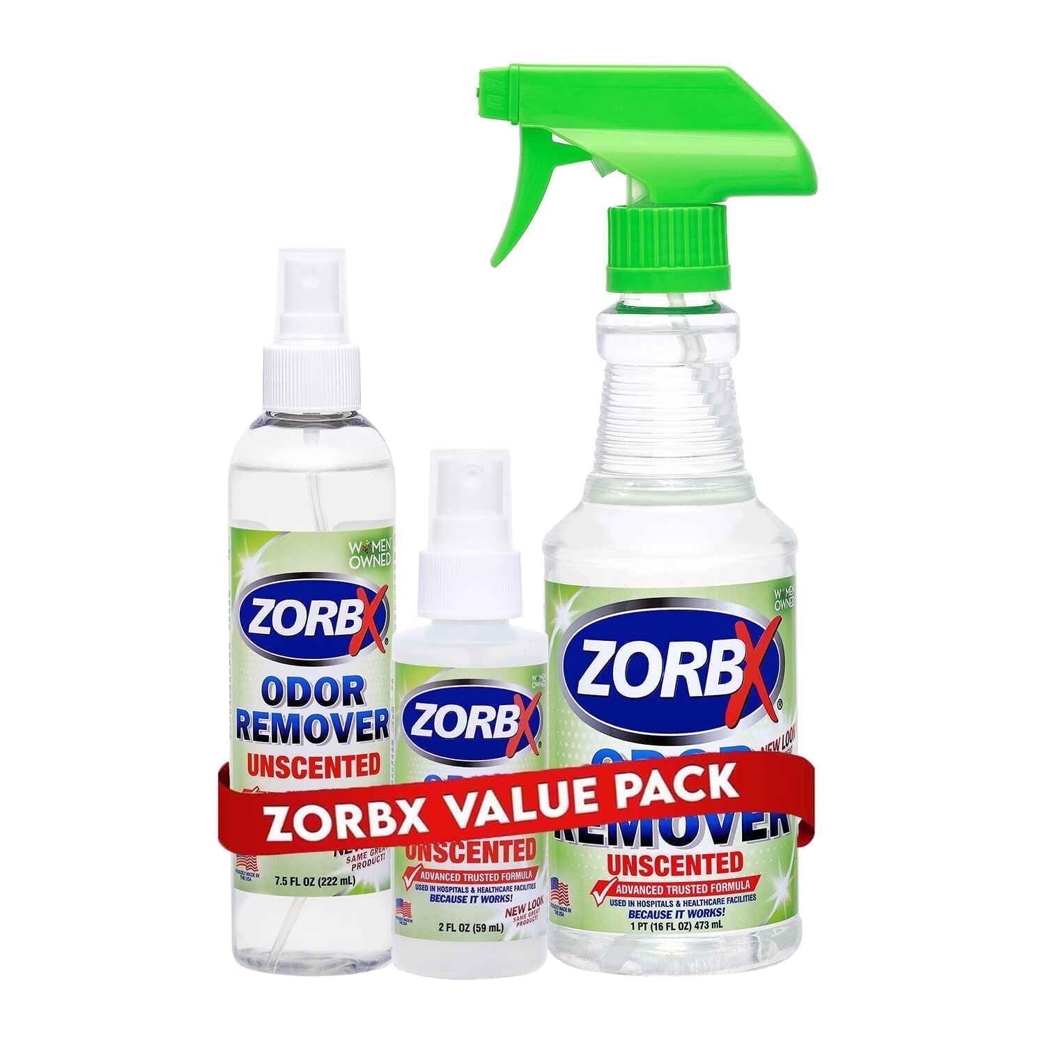 ZORBX Unscented Odor Eliminator Spray for Hospitals & Healthcare – Dog ...