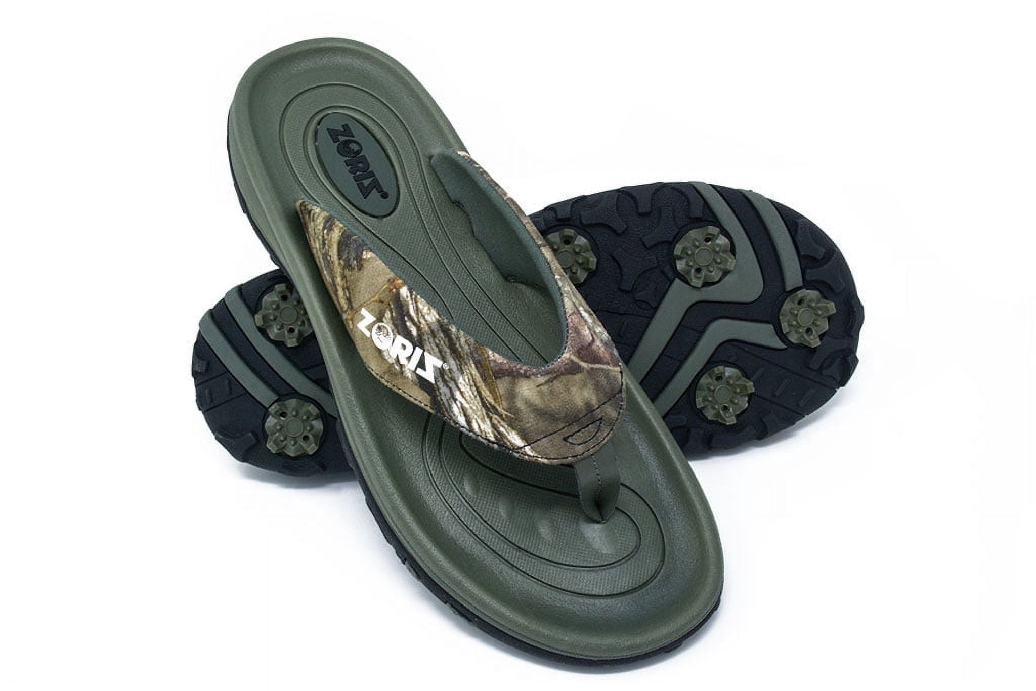 ZORIZ Mossy Oak Golf Sandals for Women and Men, Thong Flip Flops With ...
