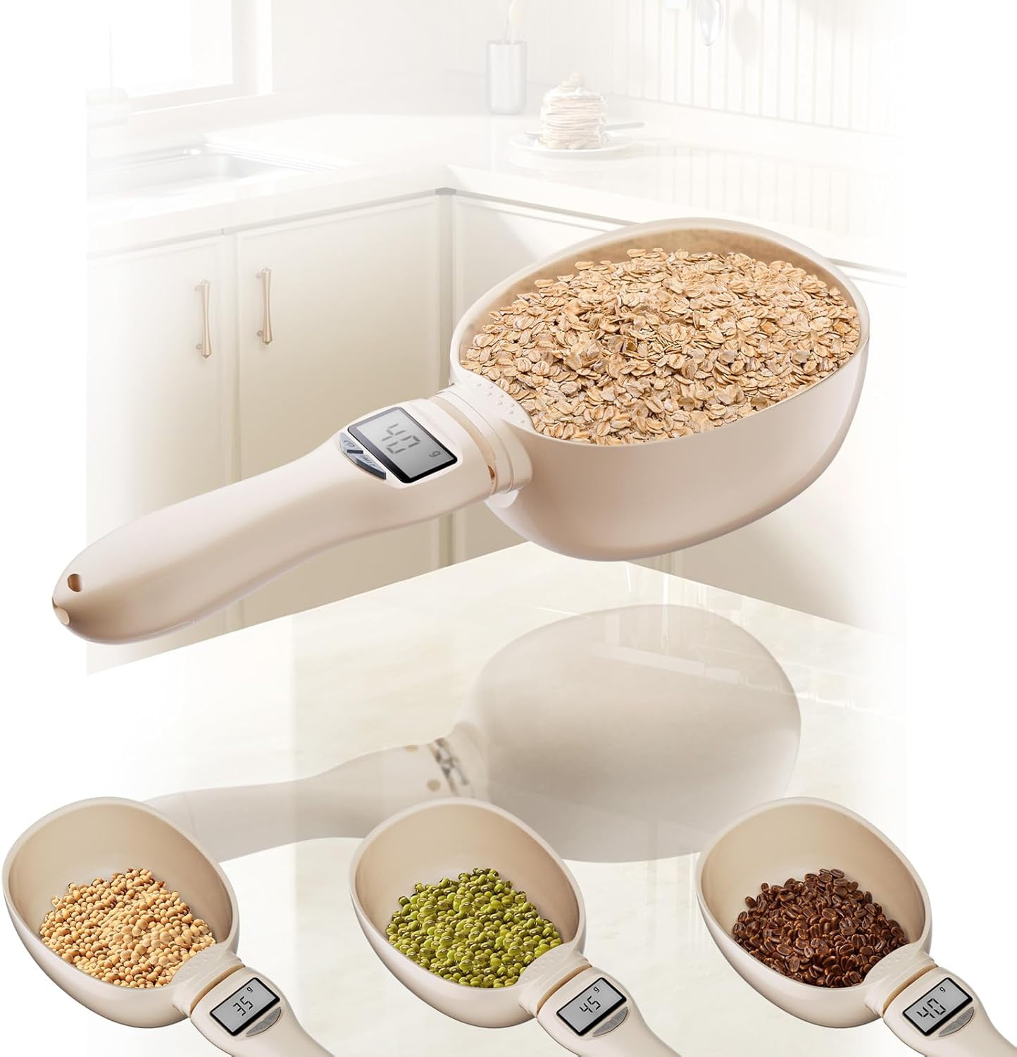 ZOSE Digital Measuring Spoon, Smart Food Scale For Baking Cooking ...